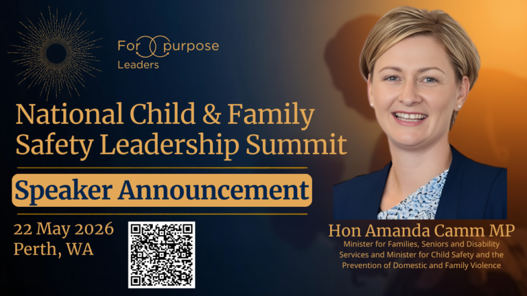 Speaker Announcement: Hon Amanda Camm MP